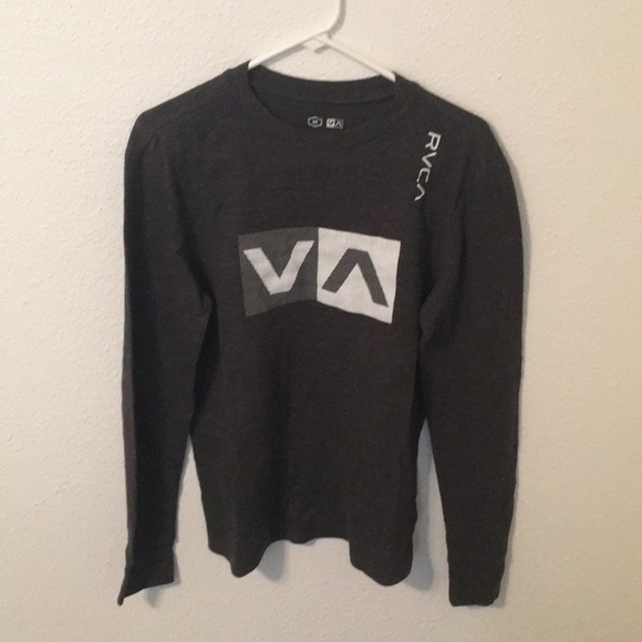 RVCA | Sweaters | Vintage Gray Rvca Sweater | Poshmark